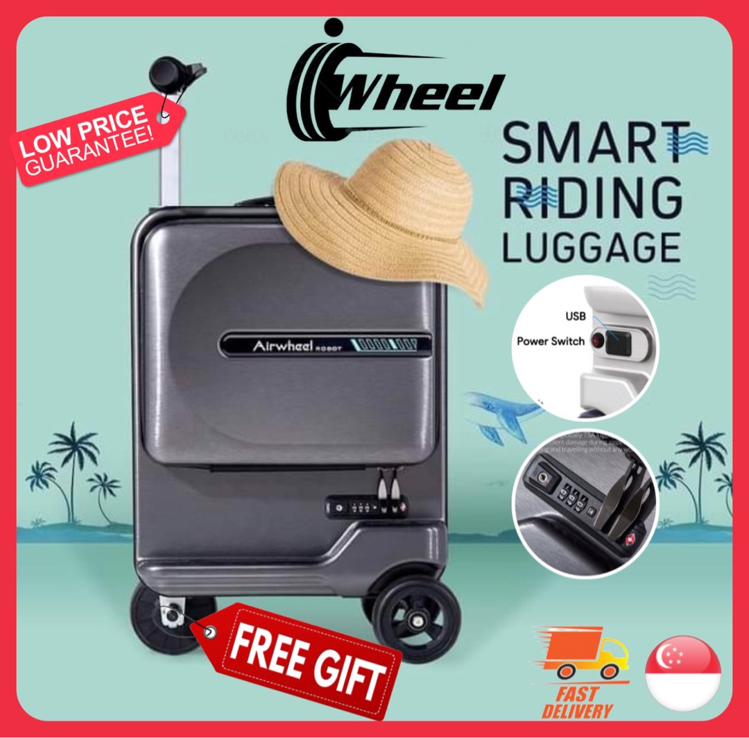 INSTOCK - AIRWHEEL 20" & 24” Electric Luggage Scooter, Hobbies & Toys, Travel, Luggage on Carousell