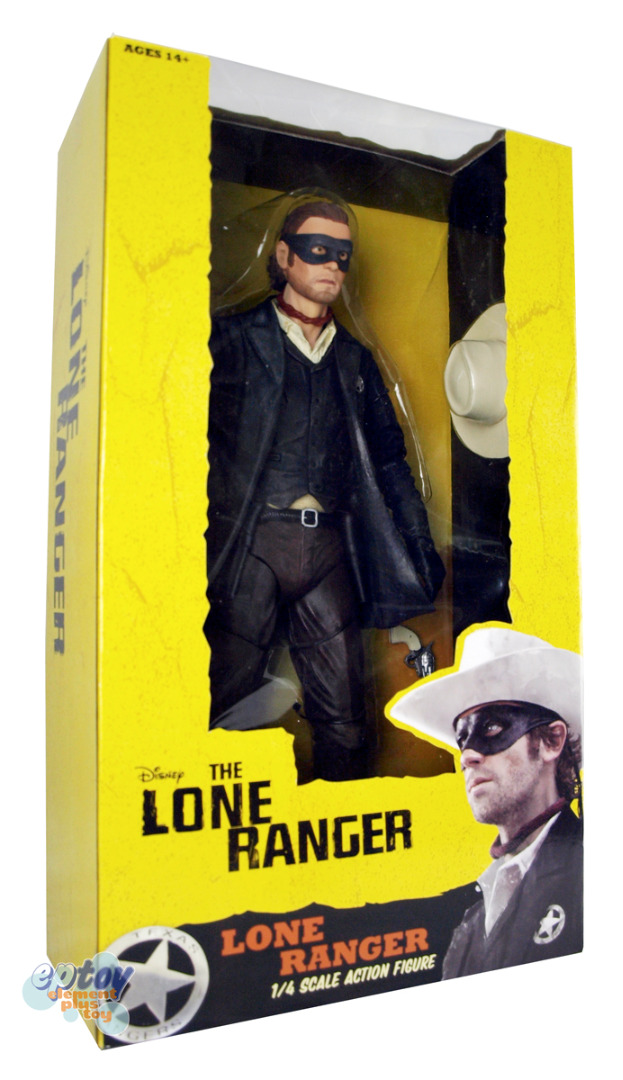 全新未開 NECA 1/4 Scale The Lone Ranger 19吋 Action Figure, 興趣及遊戲, 玩具 & 遊戲類 ...