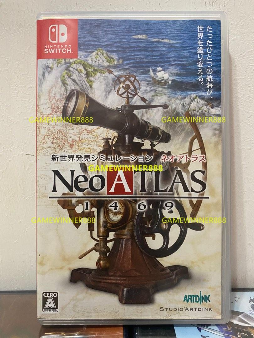 《今日快閃價》（中古二手）日版 Switch NS遊戲 新世界地圖1469 Neo Atlas 1469 中英日文版 （大航海時代 類型遊戲）, 電子遊戲, 電子遊戲, Nintendo 任 ...