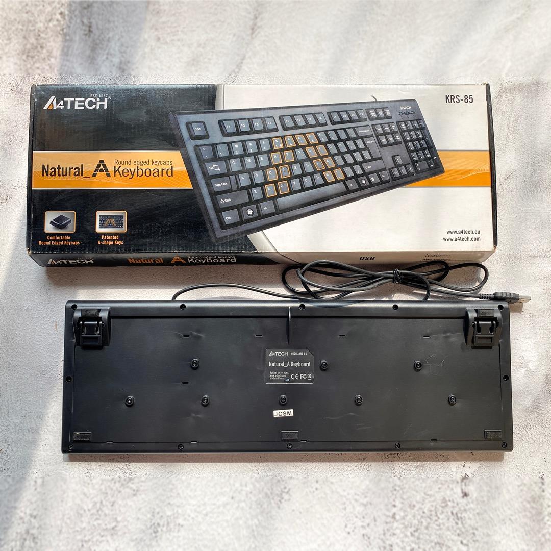 A4TECH KRS-85 PS2 WIRED KEYBOARD (PRELOVED), Computers & Tech, Parts & Accessories, Computer ...