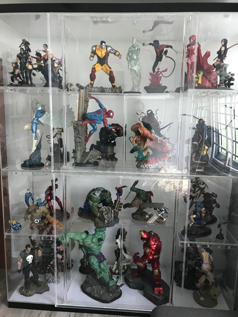 Acrylic Display Cabinet for statue display, Furniture & Home Living ...