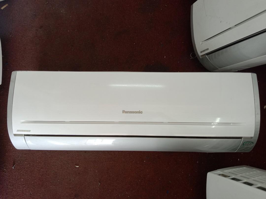 Aircond 1.5hp Panasonic Inverter Pp1904, TV & Home Appliances, Air ...