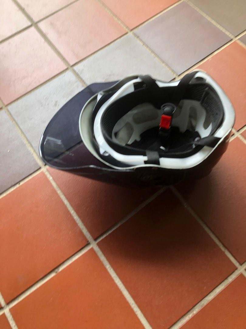 Anda Ebike Helmet with Visor, Sports Equipment, Bicycles & Parts, Parts ...