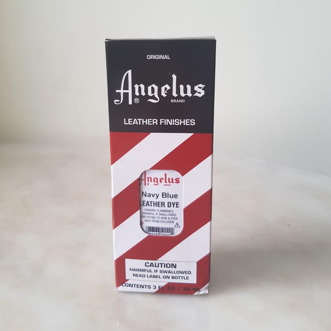 Angelus Leather Dye - Navy Blue, Hobbies & Toys, Stationery & Craft ...
