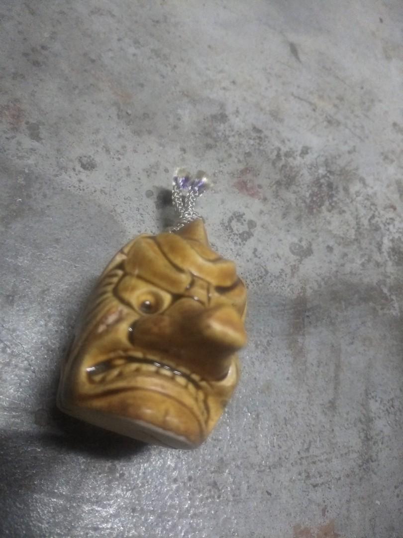 Antique Kabuki Japanese Tengu Mask Bell, Hobbies & Toys, Collectibles ...