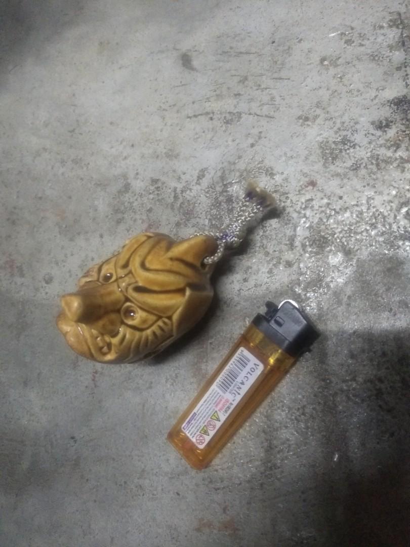 Antique Kabuki Japanese Tengu Mask Bell, Hobbies & Toys, Collectibles ...