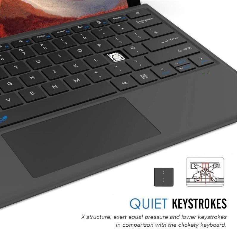 Arteck Microsoft Surface 12.3-inch Pro 7, Pro 6, Pro 5, Pro 4, Pro 3 ... Arteck Microsoft Surface 12.3-inch Pro 7, Pro 6, Pro 5, Pro 4, Pro 3 ...