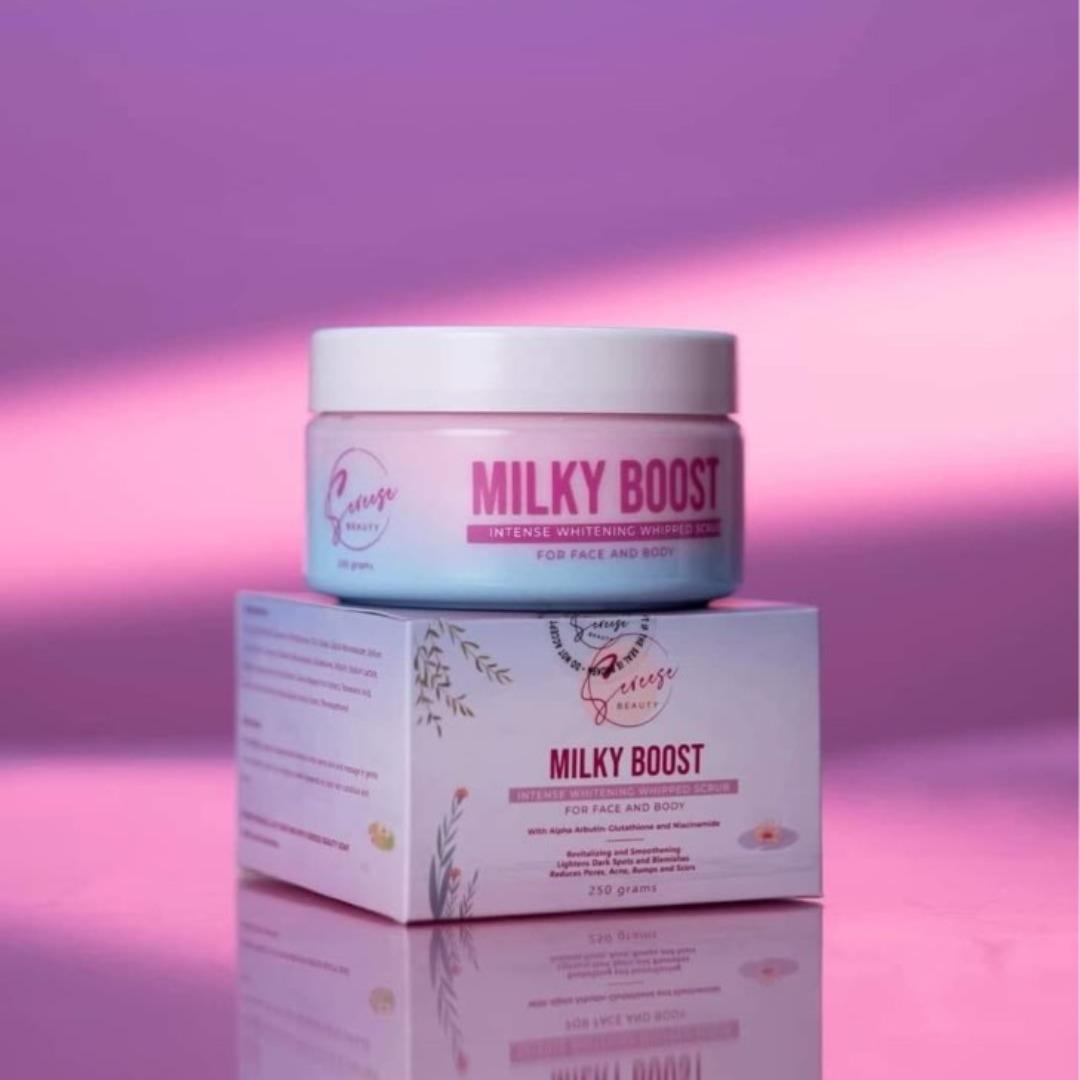 Authentic Sereese Beauty Milky Boost Intense Whitening Whipped Scrub ...