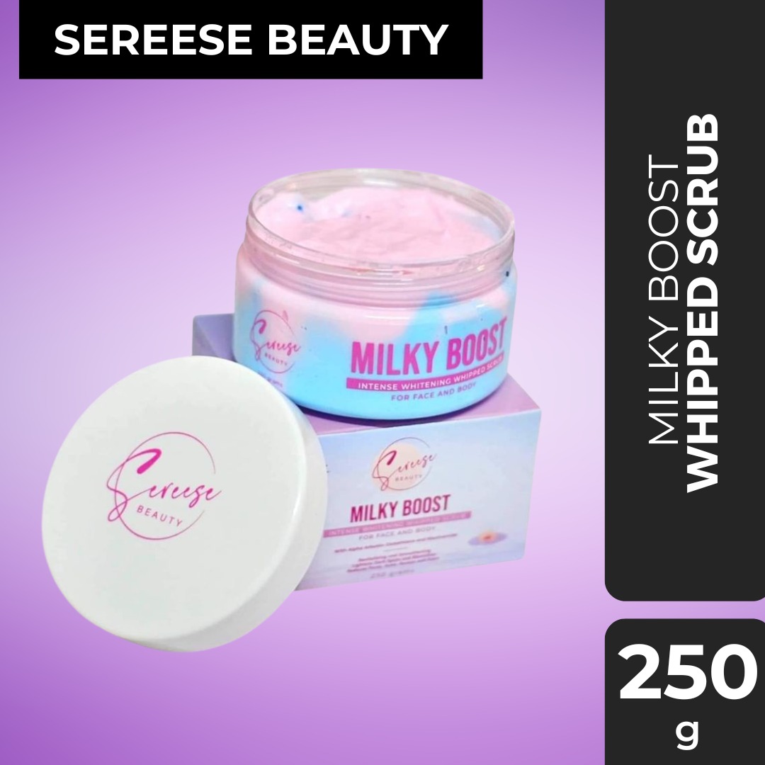 Authentic Sereese Beauty Milky Boost Intense Whitening Whipped Scrub ...