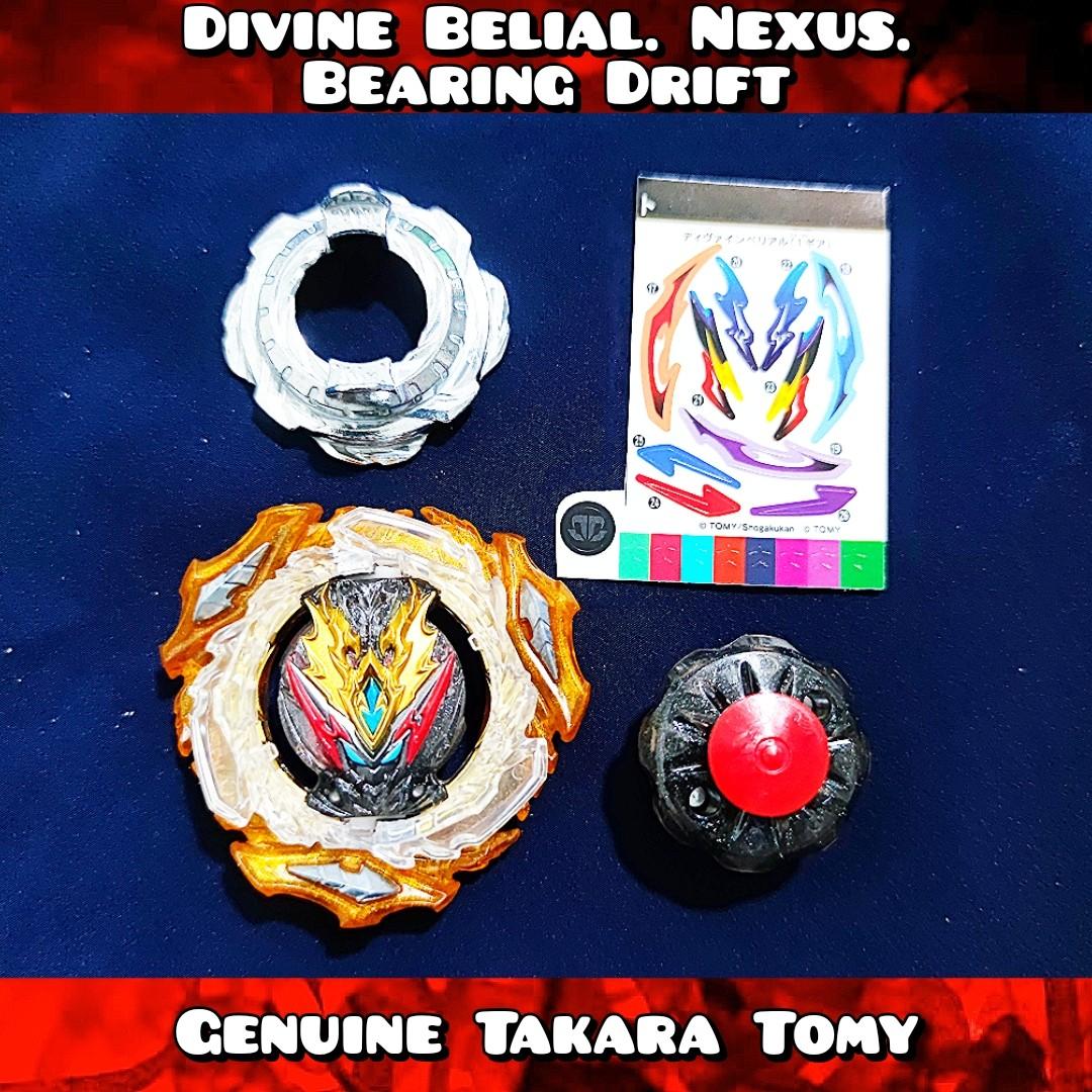 B203 Divine Belial . Nx. Bearing Drift Beyblade Takara Tomy, Hobbies ...