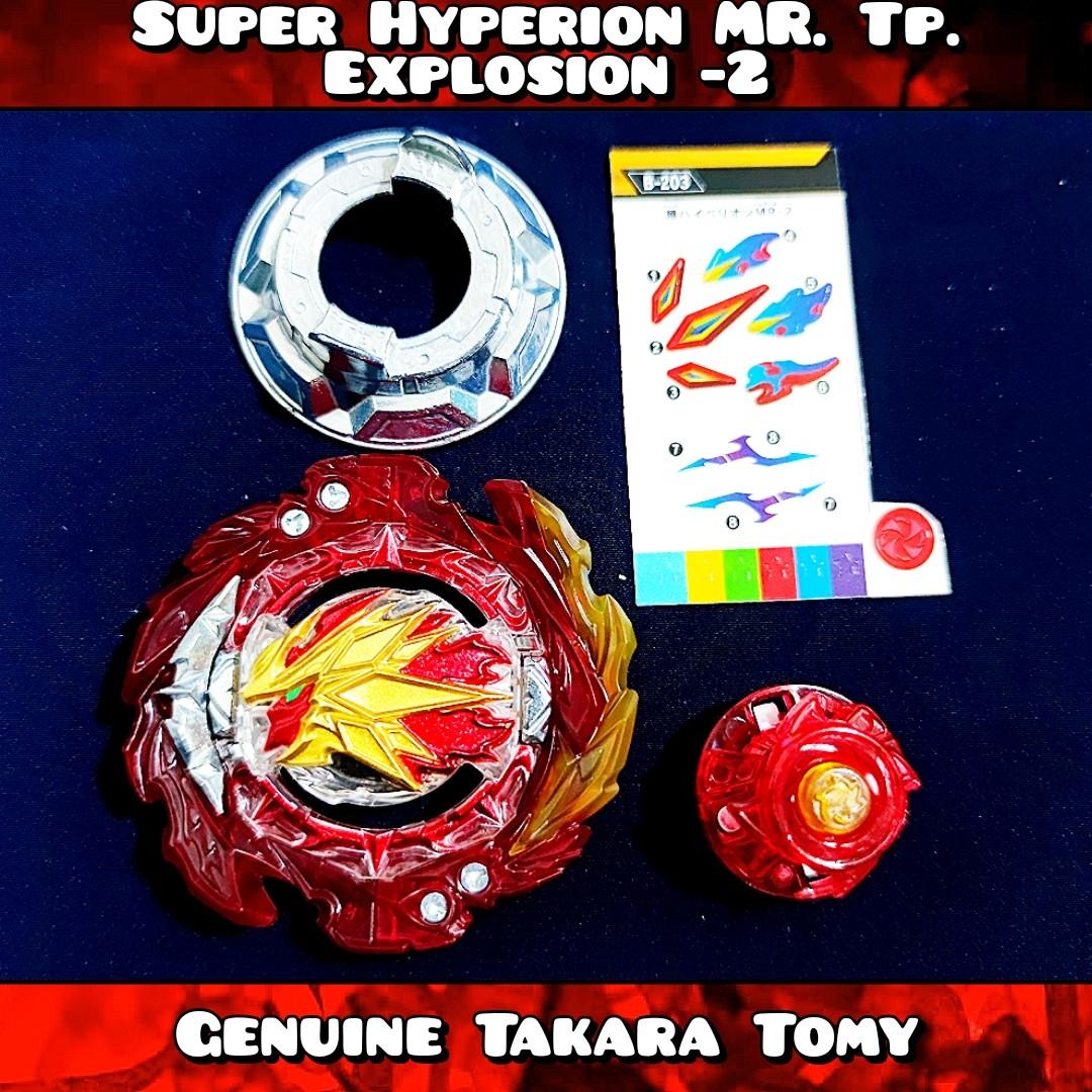 B203 Super Hyperion MR. Tp. Explosion -2 Beyblade Takara Tomy, Hobbies & Toys, Toys & Games on ...
