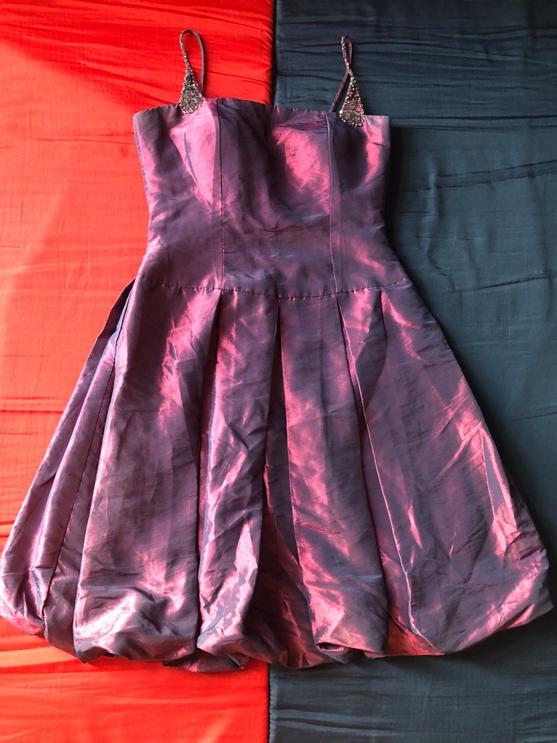 Balloon type cocktail dress (M), Women's Fashion, Dresses & Sets ...