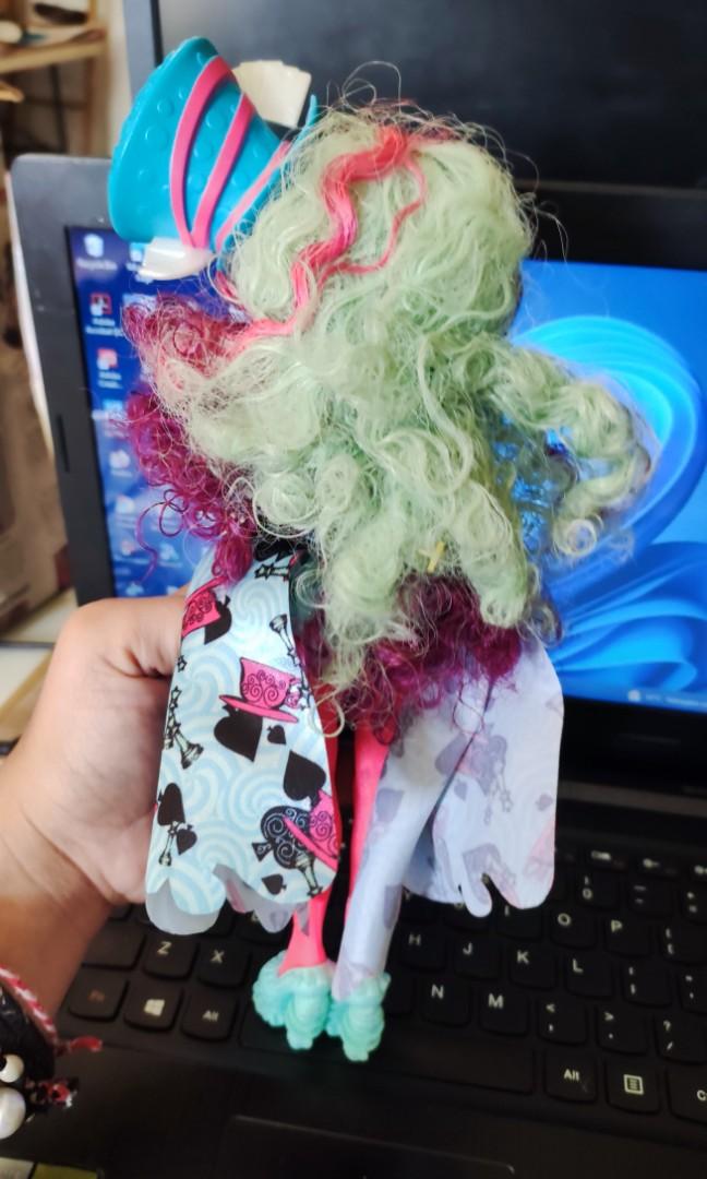 Barbie / ever after high way too wonderland madeline hatter doll, Toys ...