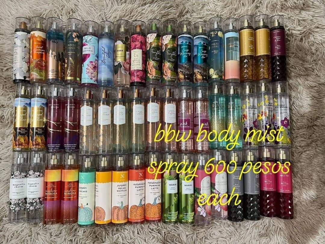 BBW AND VS BODY MIST SPRAY ORIGINAL ONHAND , Beauty & Personal Care ...