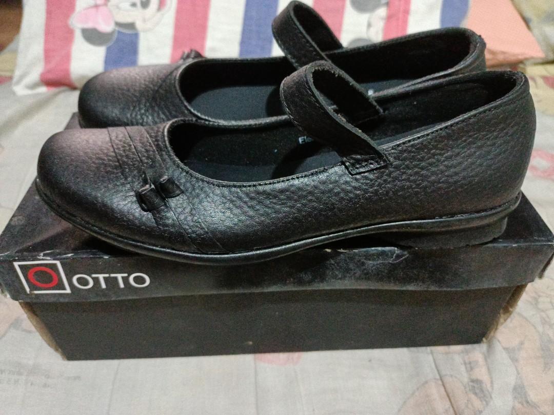 Black OTTO shoes for teens, Women's Fashion, Footwear, Flats & Sandals ...