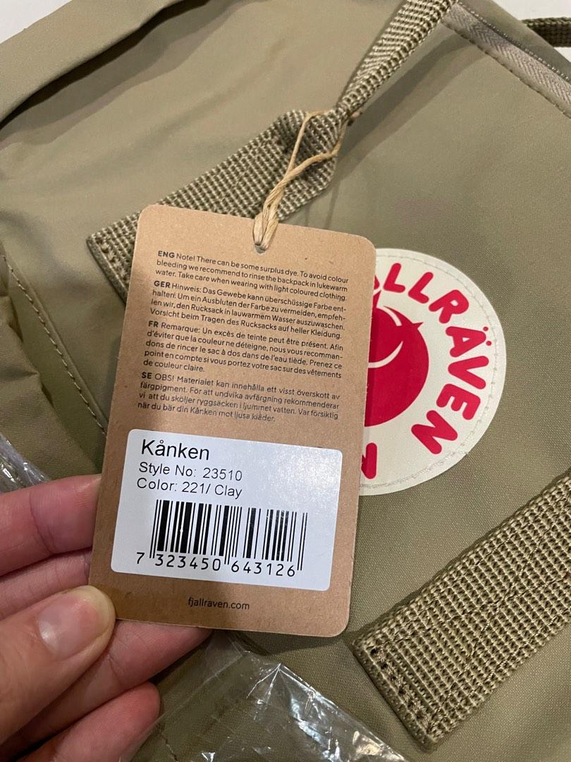 BN Fjallraven Kanken Clay, Women's Fashion, Bags & Wallets, Backpacks ...