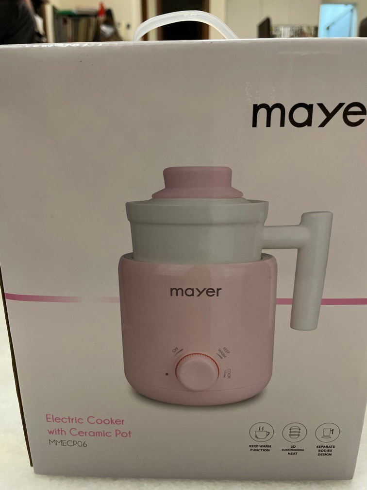 BNIB - Mayer Electric Cooker With Ceramic Pot, TV & Home Appliances ...