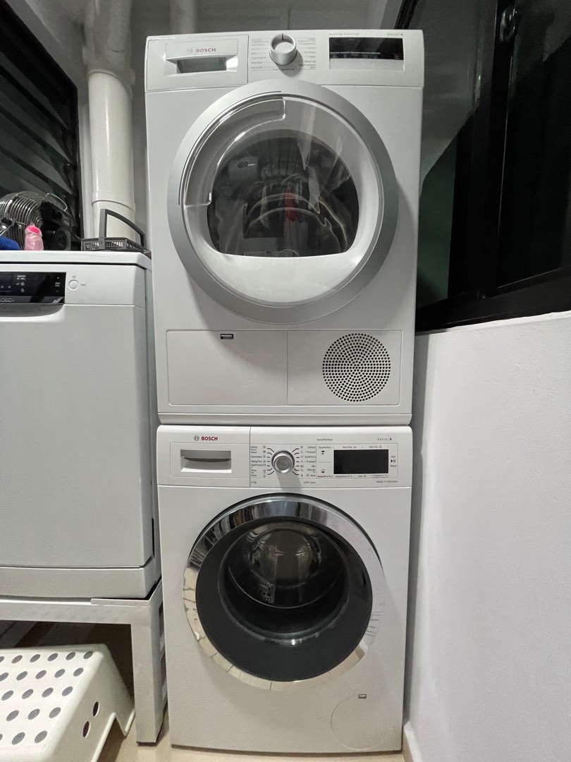 Bosch stand-alone washer and dryer (as a set), TV & Home Appliances ...