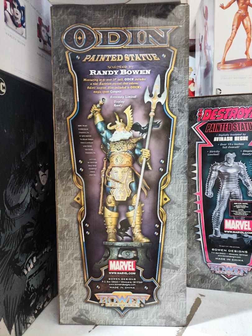 Bowen Designs Odin Painted Statue, Hobbies & Toys, Toys & Games on ...