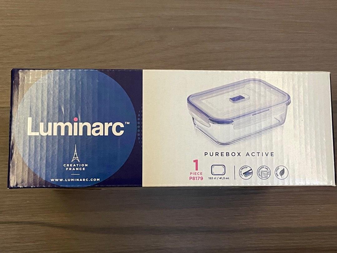 Brand New Luminarc Glass Food Storage container, Furniture & Home ...
