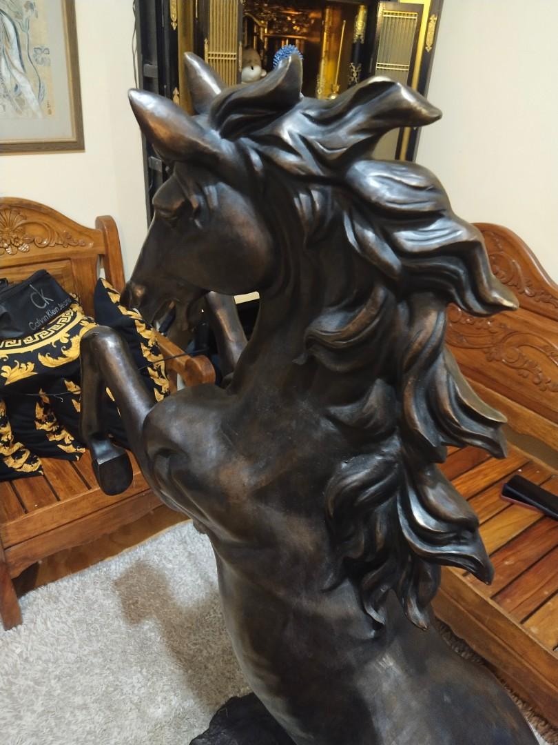 Brass huge victory horse statue, Hobbies & Toys, Memorabilia ...