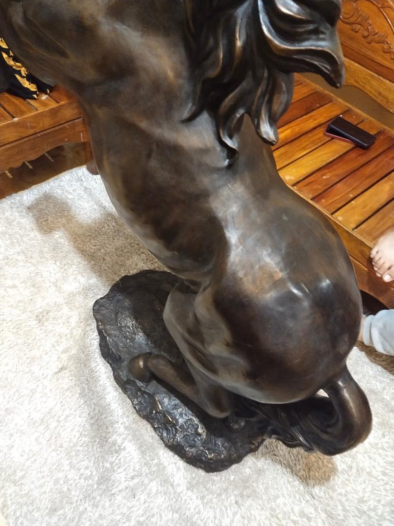 Brass huge victory horse statue, Hobbies & Toys, Memorabilia ...
