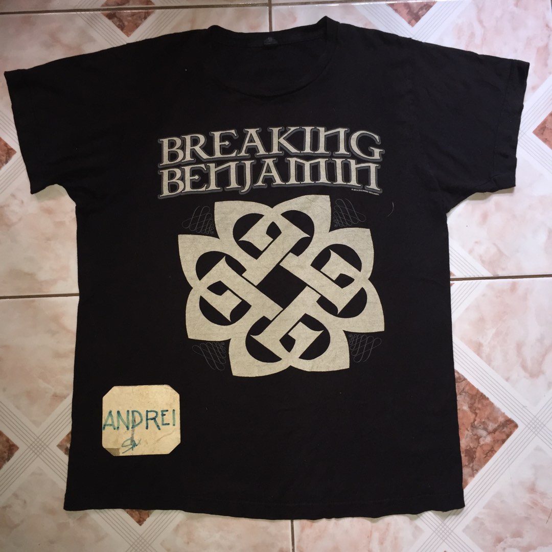 Breaking Benjamin Band Shirt, Men's Fashion, Tops & Sets, Tshirts ...