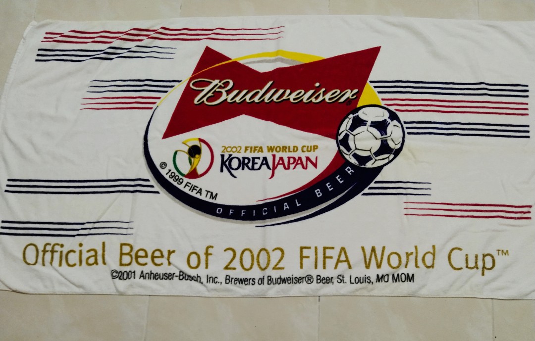 Budweiser towel, Men's Fashion, Activewear on Carousell