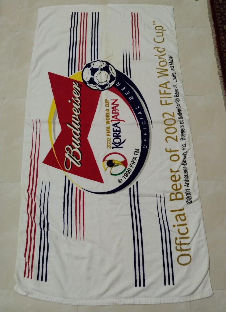 Budweiser towel, Men's Fashion, Activewear on Carousell
