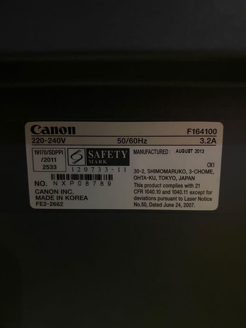 Canon MF4720w monochrome laser Wi-Fi printer, scanner, copy, fax ...
