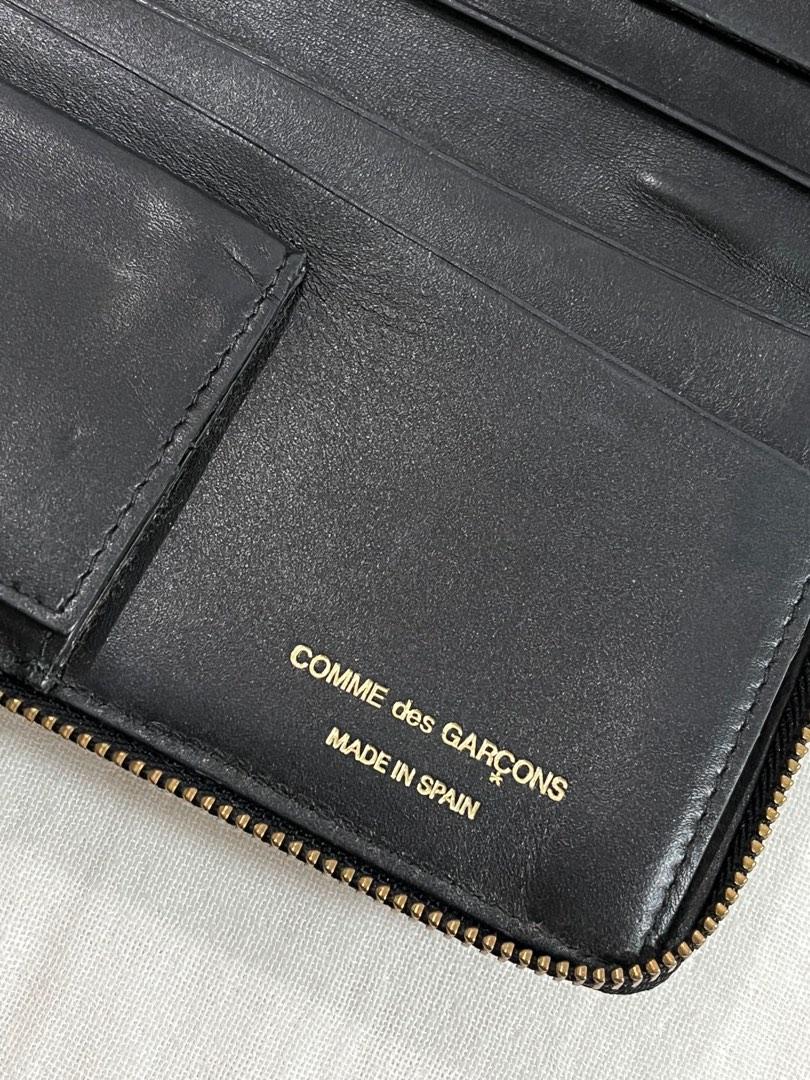 CDG Classic Leather Long Wallet in Black, Women's Fashion, Bags ...