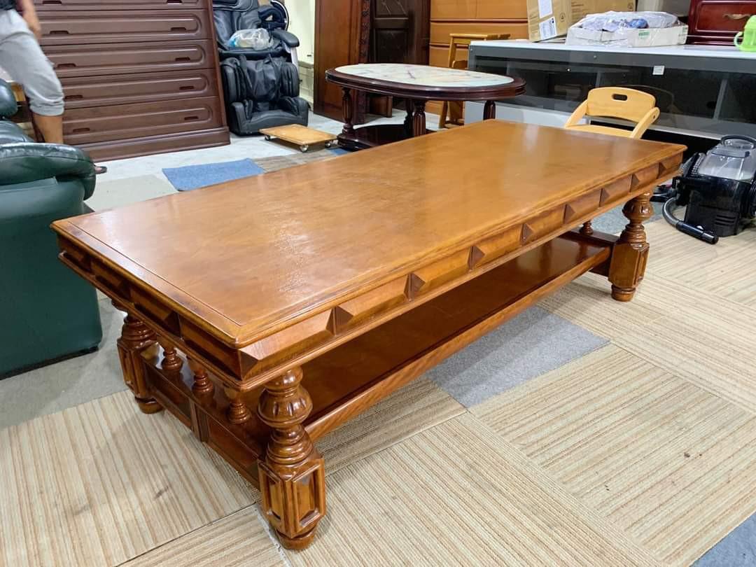 center table japan surplus solid heavy wood, Furniture & Home Living ...