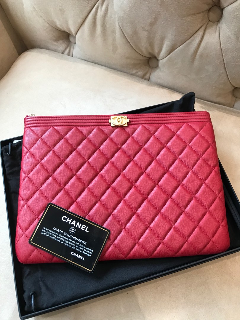 Chanel O Case Medium, Luxury, Bags & Wallets on Carousell