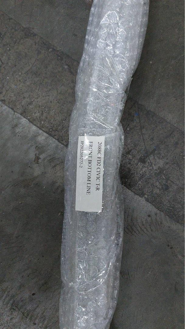 Chargespeed CF front lip - FD2R Honda Civic type R, Car Accessories ...