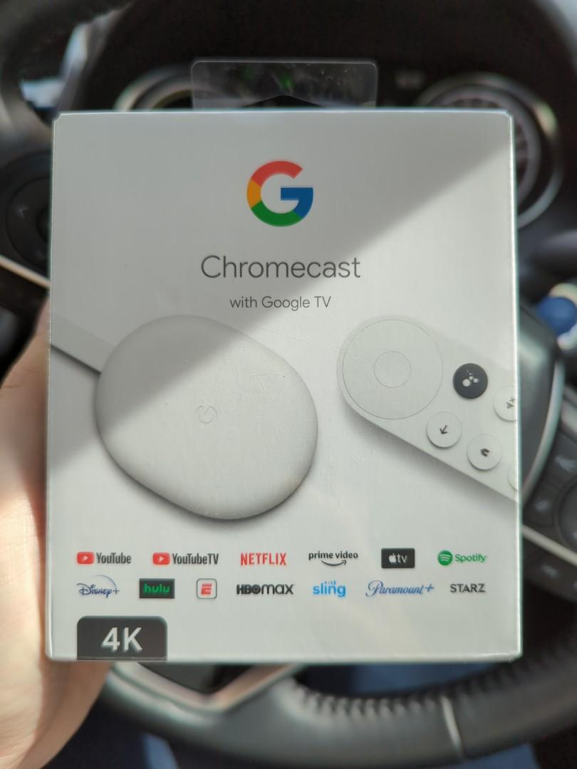 Chromecast with Google TV 4K, TV & Home Appliances, TV & Entertainment ...