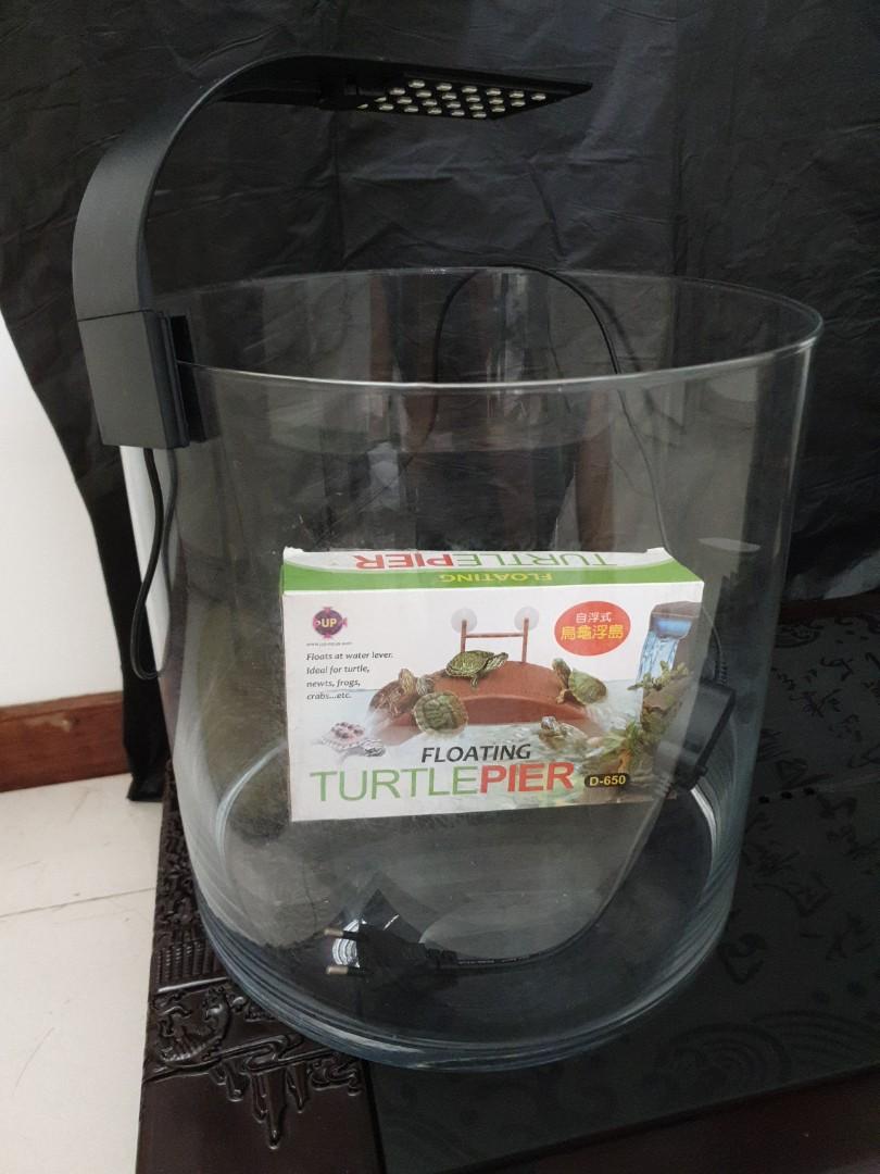 30cm x 30cm Circular aquarium fish tank, Furniture & Home Living, Home ...