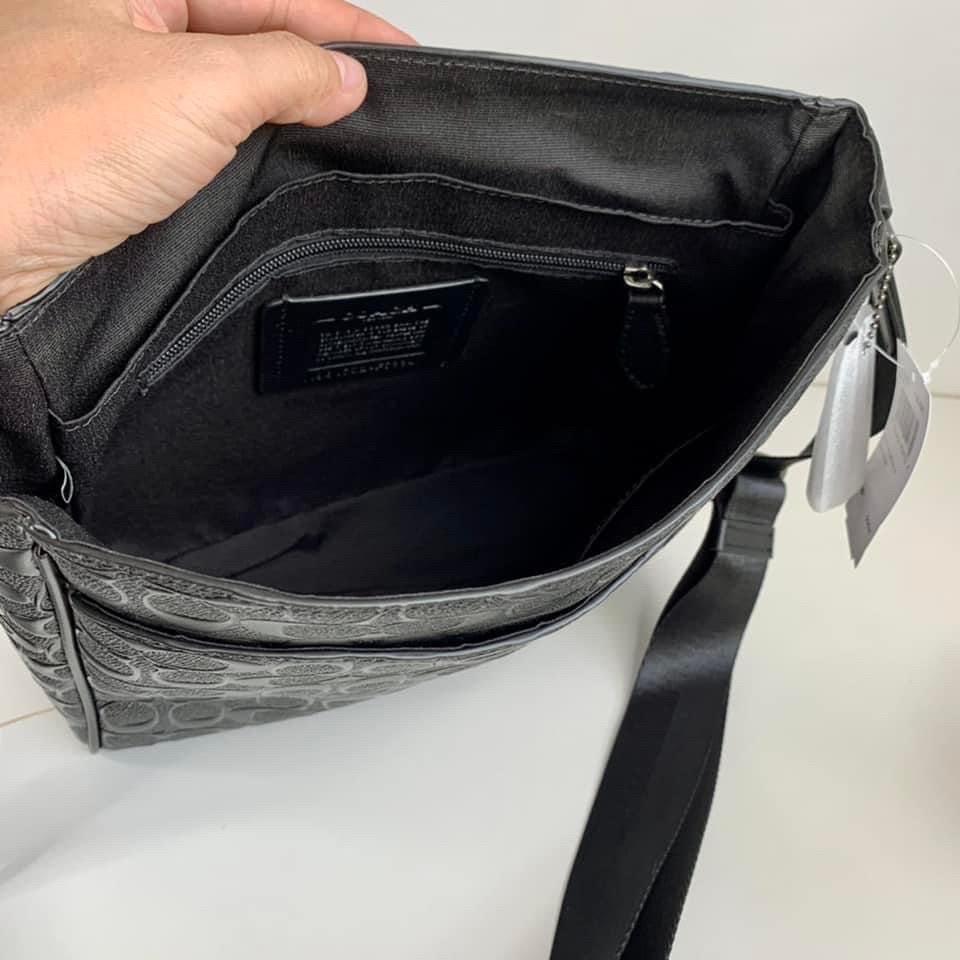 Coach Houston Map in Signature Leather, Men's Fashion, Bags, Sling Bags ...