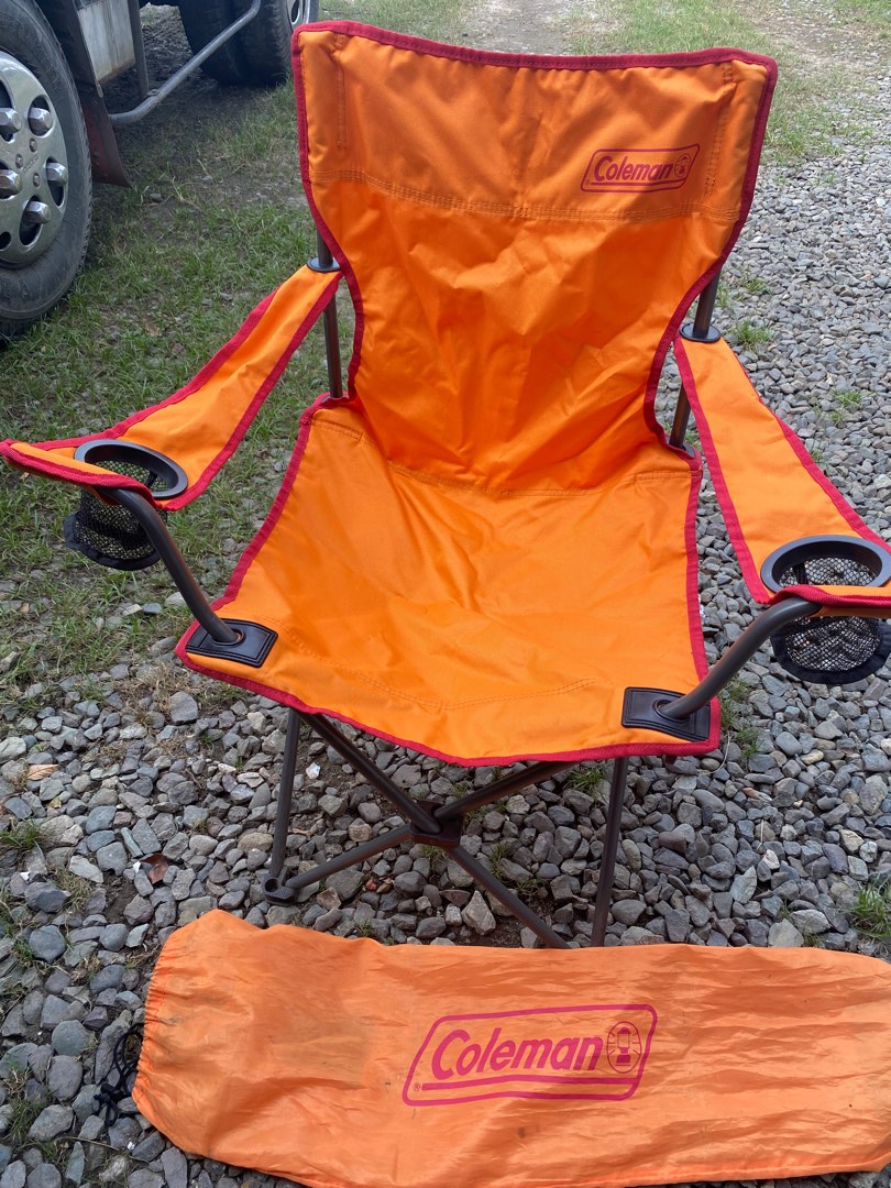 Camping chair JAPAN (Coleman & Captain stag), Furniture & Home Living, Furniture, Chairs on ...