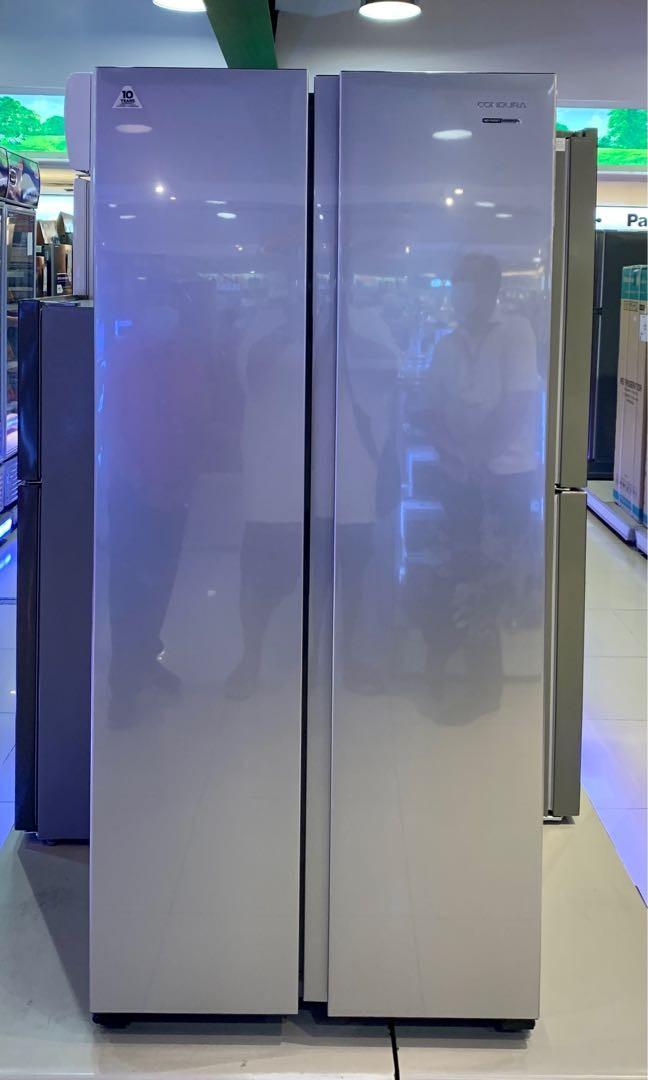 CONDURA SIDE BY SIDE REFRIGERATOR, TV & Home Appliances, Kitchen ...