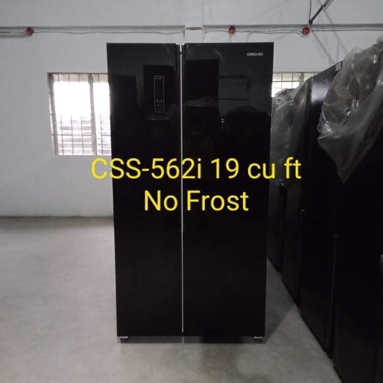 CONDURA SIDE BY SIDE REFRIGERATOR, TV & Home Appliances, Kitchen ...