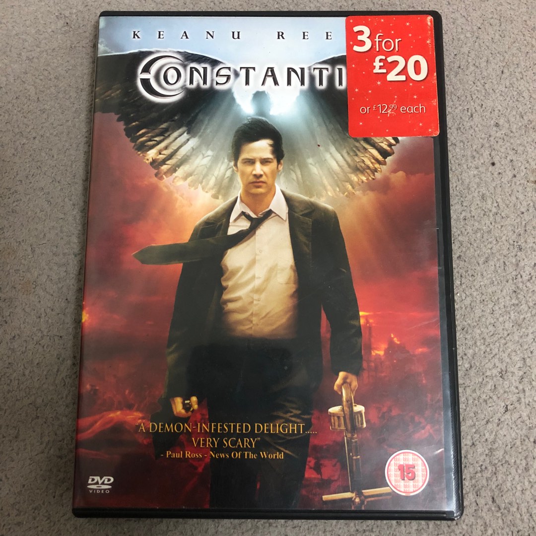 Constantine Movie DVD, Hobbies & Toys, Music & Media, CDs & DVDs on Carousell