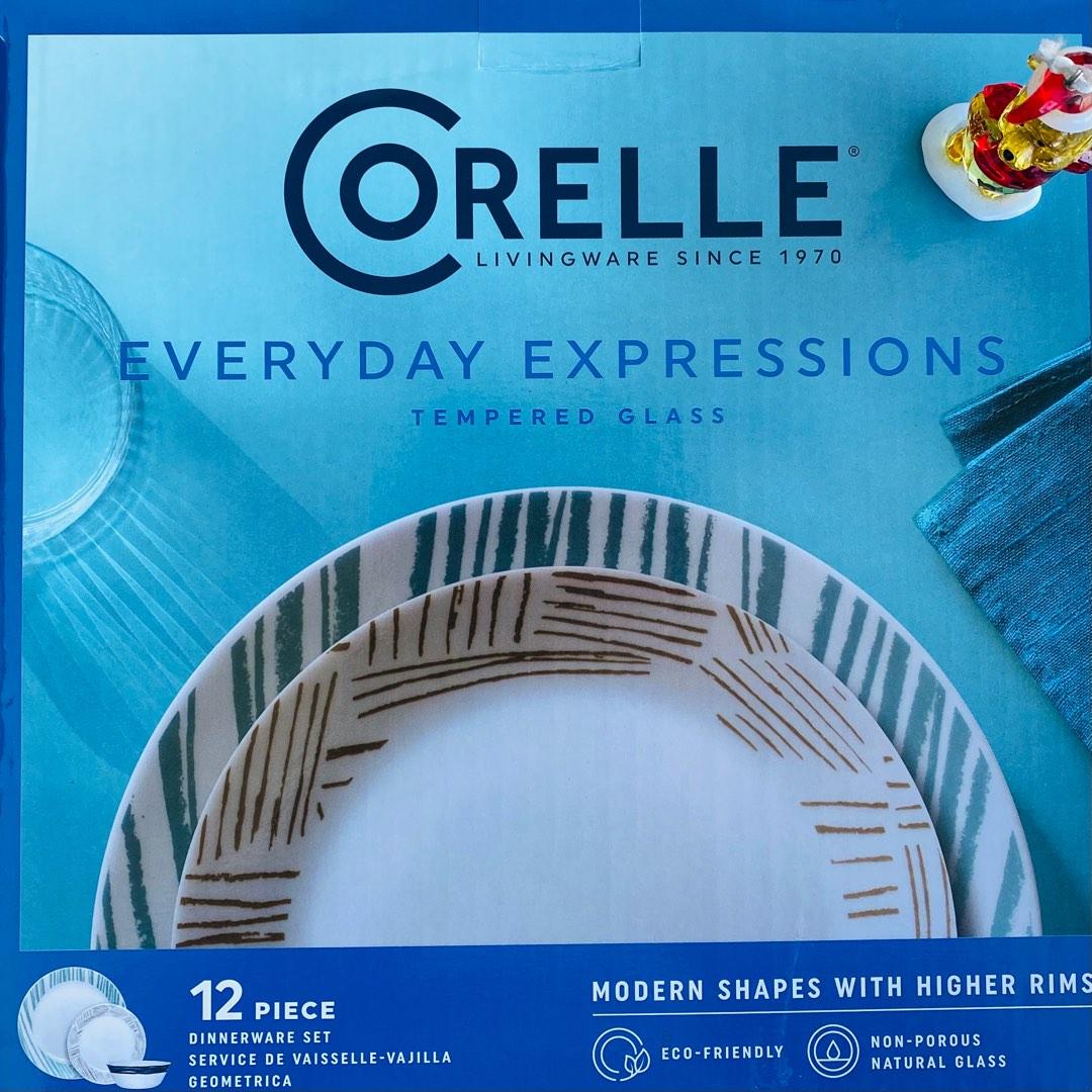 Corelle Everyday Essentials Geometrica, Furniture & Home Living ...
