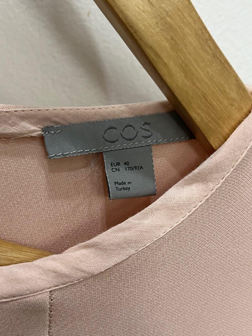 Cos pink blouse, Women's Fashion, Tops, Blouses on Carousell