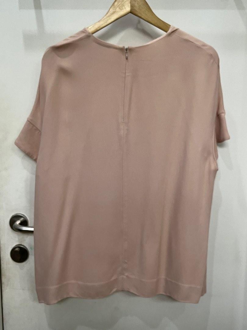 Cos pink blouse, Women's Fashion, Tops, Blouses on Carousell