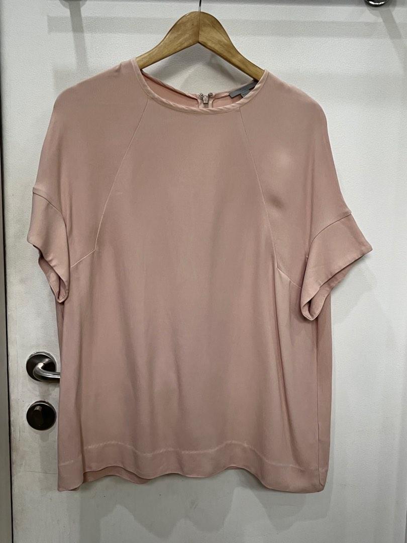 Cos pink blouse, Women's Fashion, Tops, Blouses on Carousell