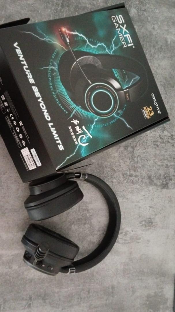 Creative SXFI Gamer USB-C Gaming headset, Audio, Headphones & Headsets on Carousell