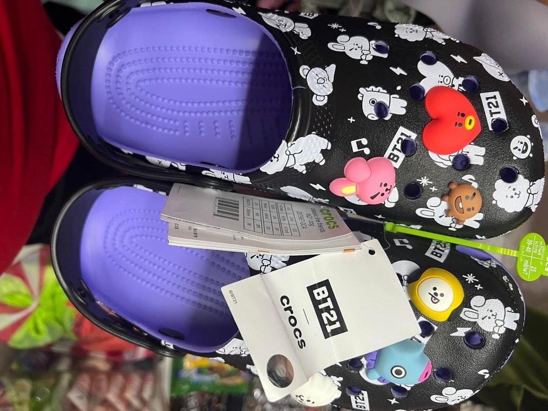 Crocs x BT21, Women's Fashion, Footwear, Sandals on Carousell