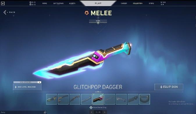 D1 STACKED 29 Skins Ruin Dagger Valorant Account, Video Gaming, Gaming ...