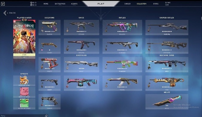 D1 STACKED 29 Skins Ruin Dagger Valorant Account, Video Gaming, Gaming ...