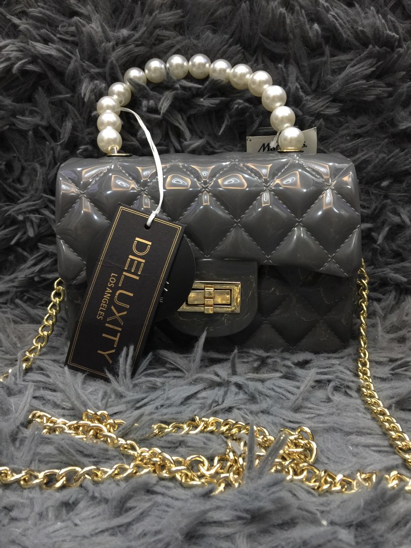 Deluxity jelly bag for formal events, Luxury, Bags & Wallets on Carousell